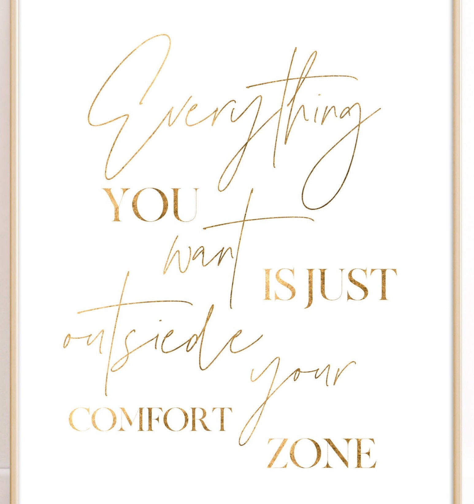 Motivational Wall Art, Wall Art Printable, Quote Printable ...