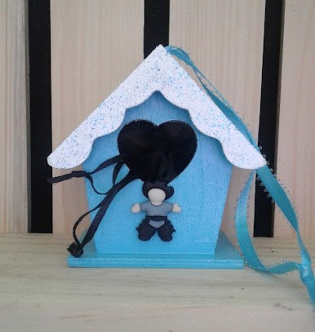Tooth Fairy House, Blue With Cowboy - Etsy