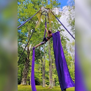 Evolution 12 Ft to 26 Ft Aerial Silk Rig Aerial Lyra Aerial Yoga Aerial ...