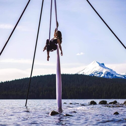 Aerial Yoga Hammock Kit - Etsy