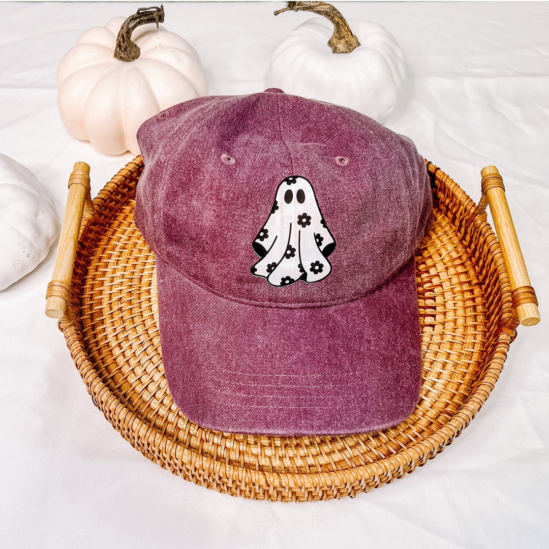 Daisy Ghost Hat Ghost Baseball Cap Halloween Hat Trendy - Etsy