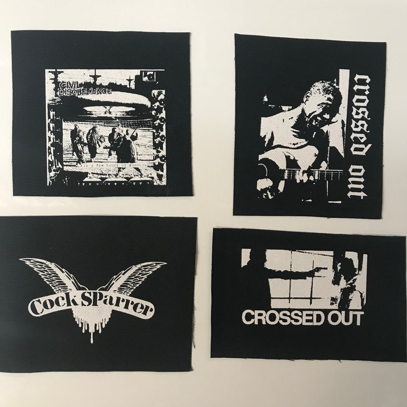 C Punk Patches Grindcore Thrash Crust Anarcho Metal - Etsy