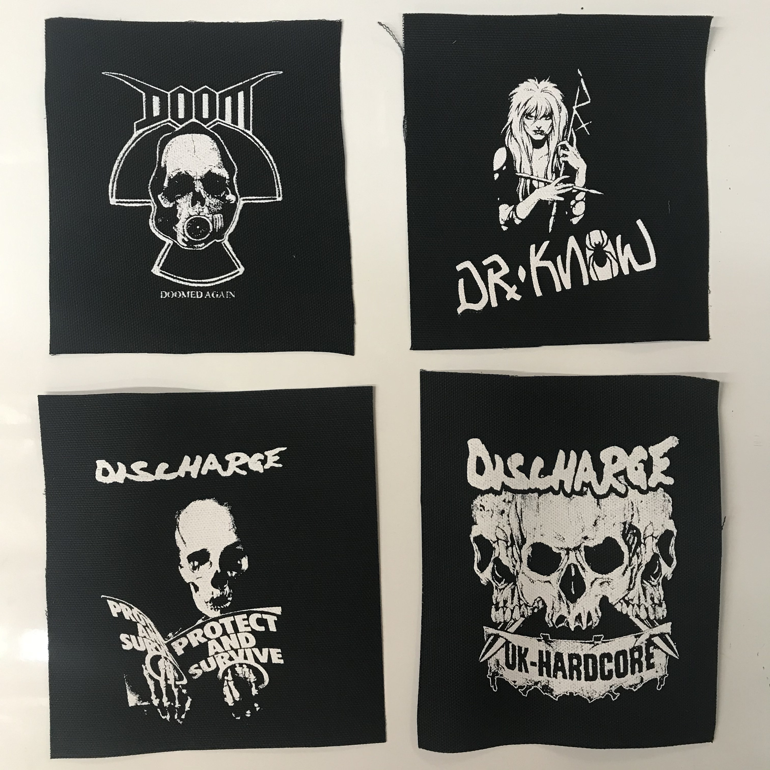 D Punk Patches Grindcore Thrash Crust Anarcho Metal - Etsy