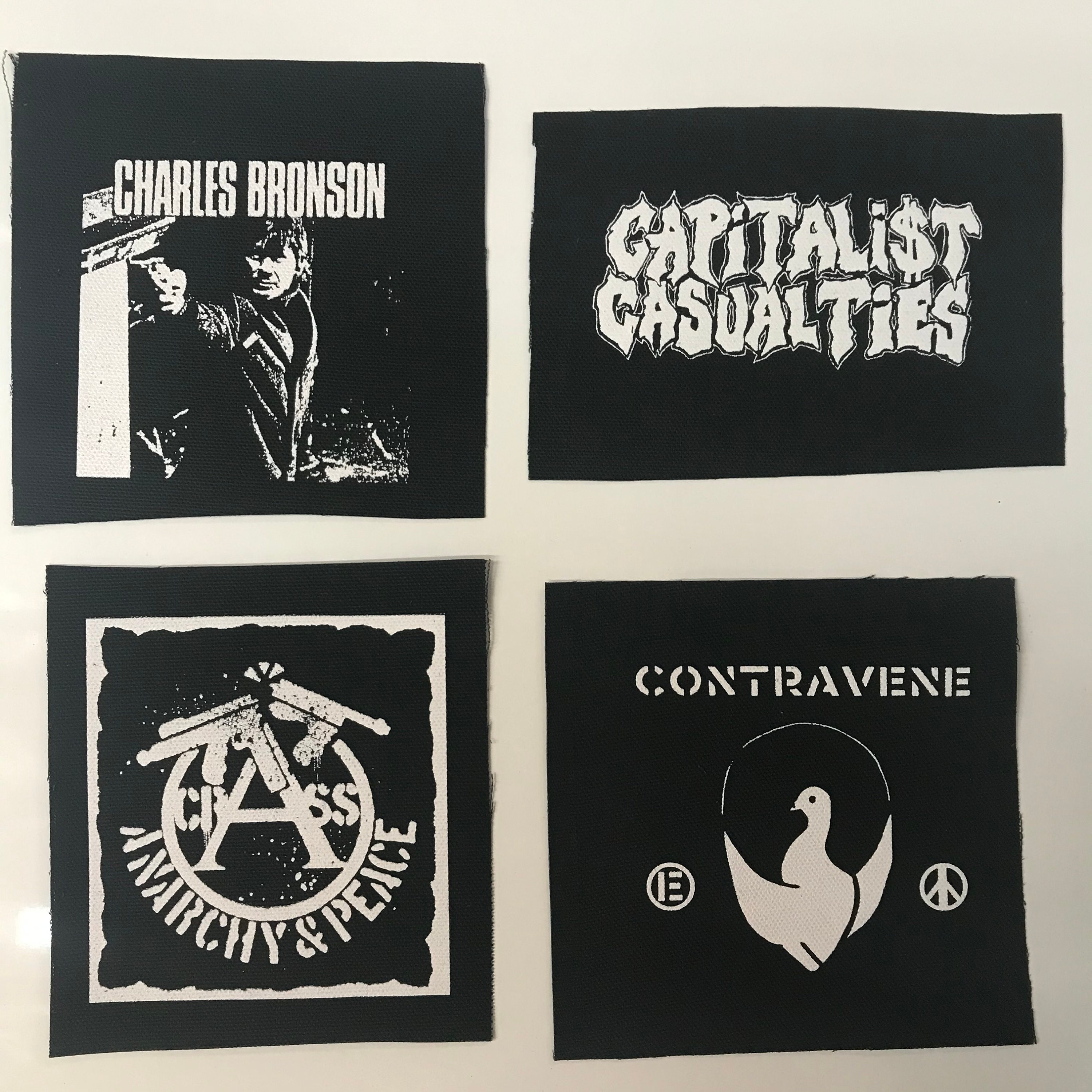 C - Punk Patches - Grindcore, Thrash, Crust, Anarcho, Metal, Vegan, D ...