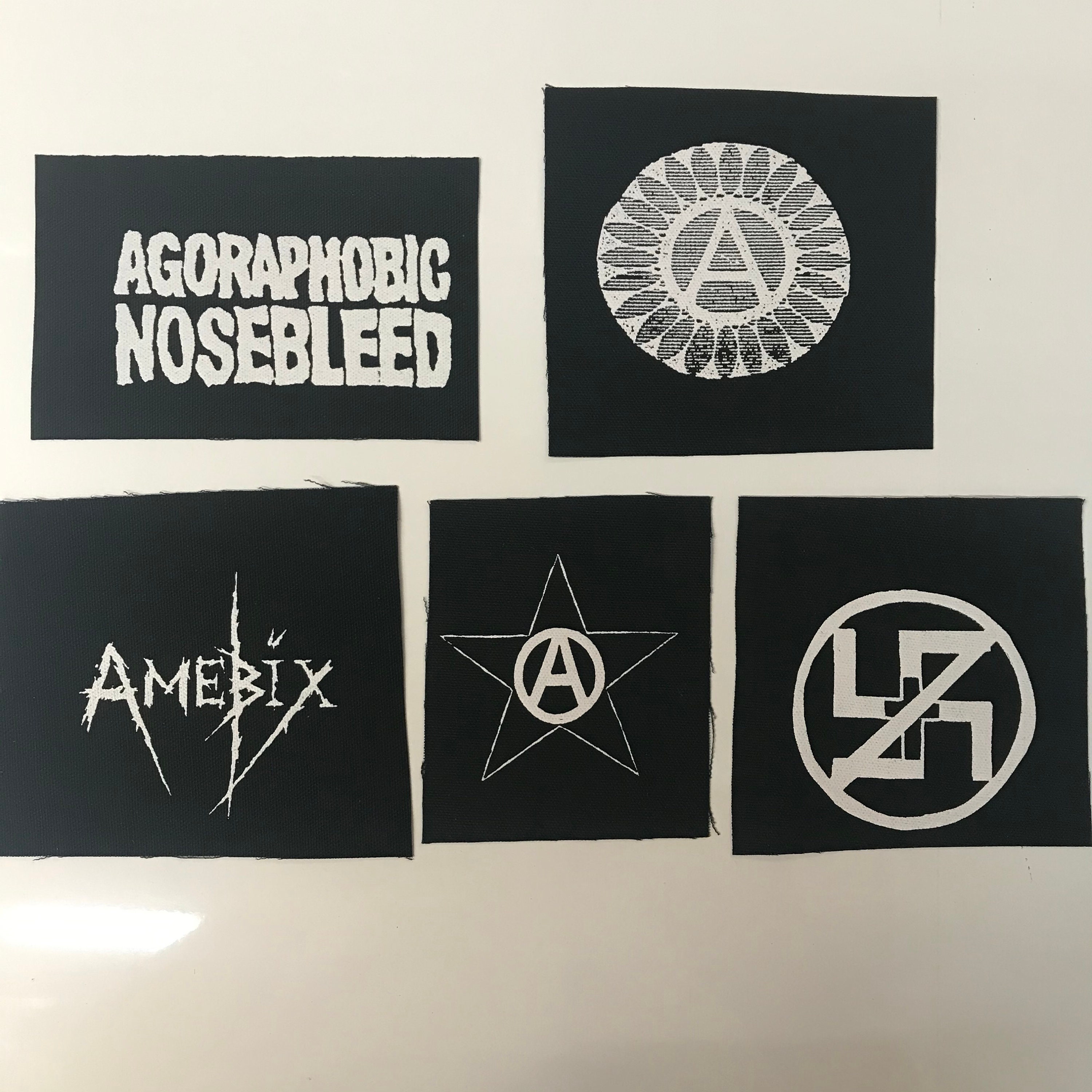 A 2 DESIGNS Punk Patches Grindcore Thrash Crust | Etsy