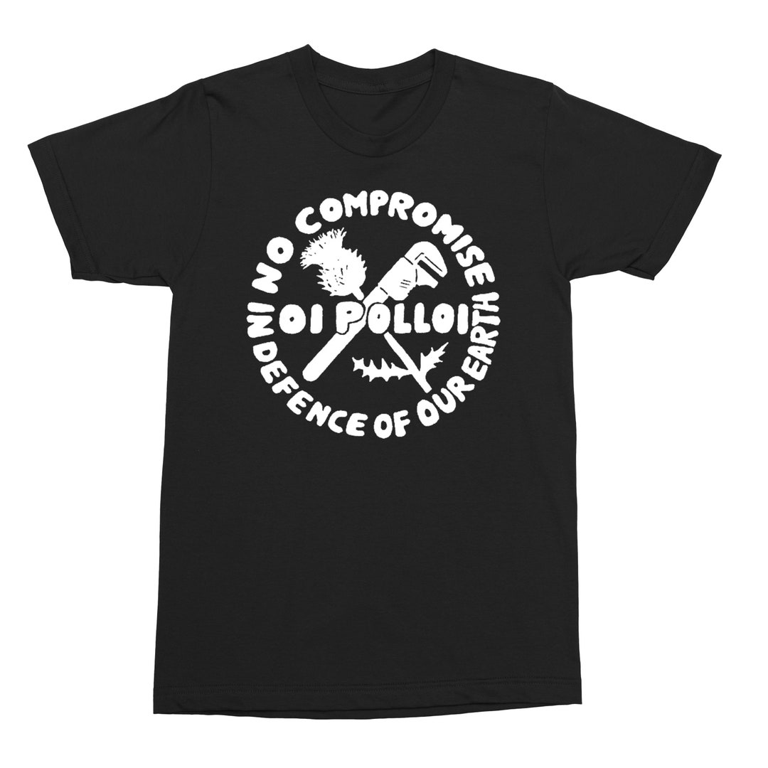 OI POLLOI- 'no Compromise' -tshirt- Punk, Earth Defense, OI!, Punk ...