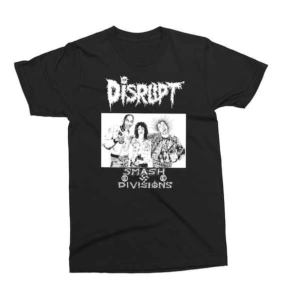 DISRUPT 'smash Divisions' Shirt Punk Skins Crust | Etsy