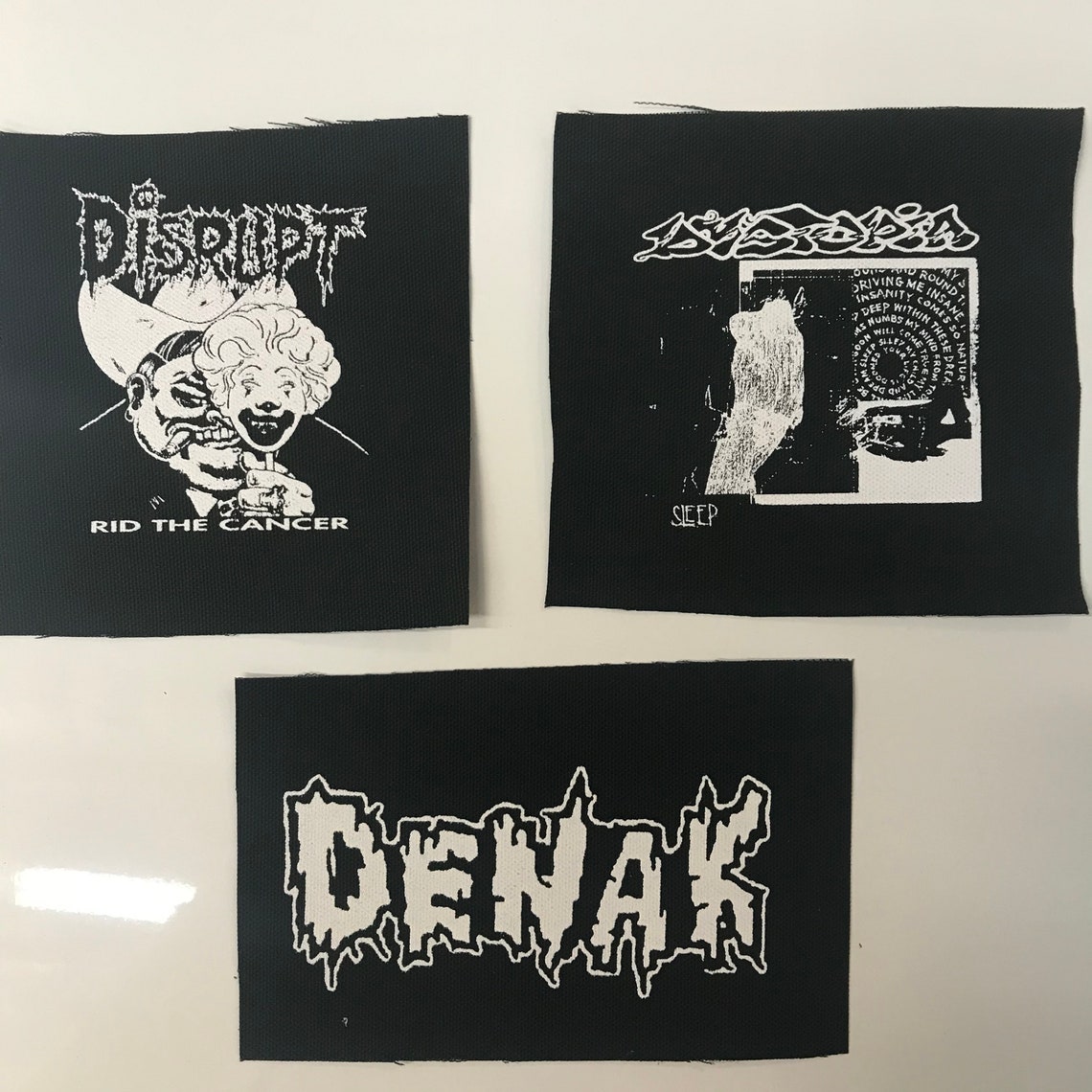 D Punk Patches Grindcore Thrash Crust Anarcho Metal - Etsy