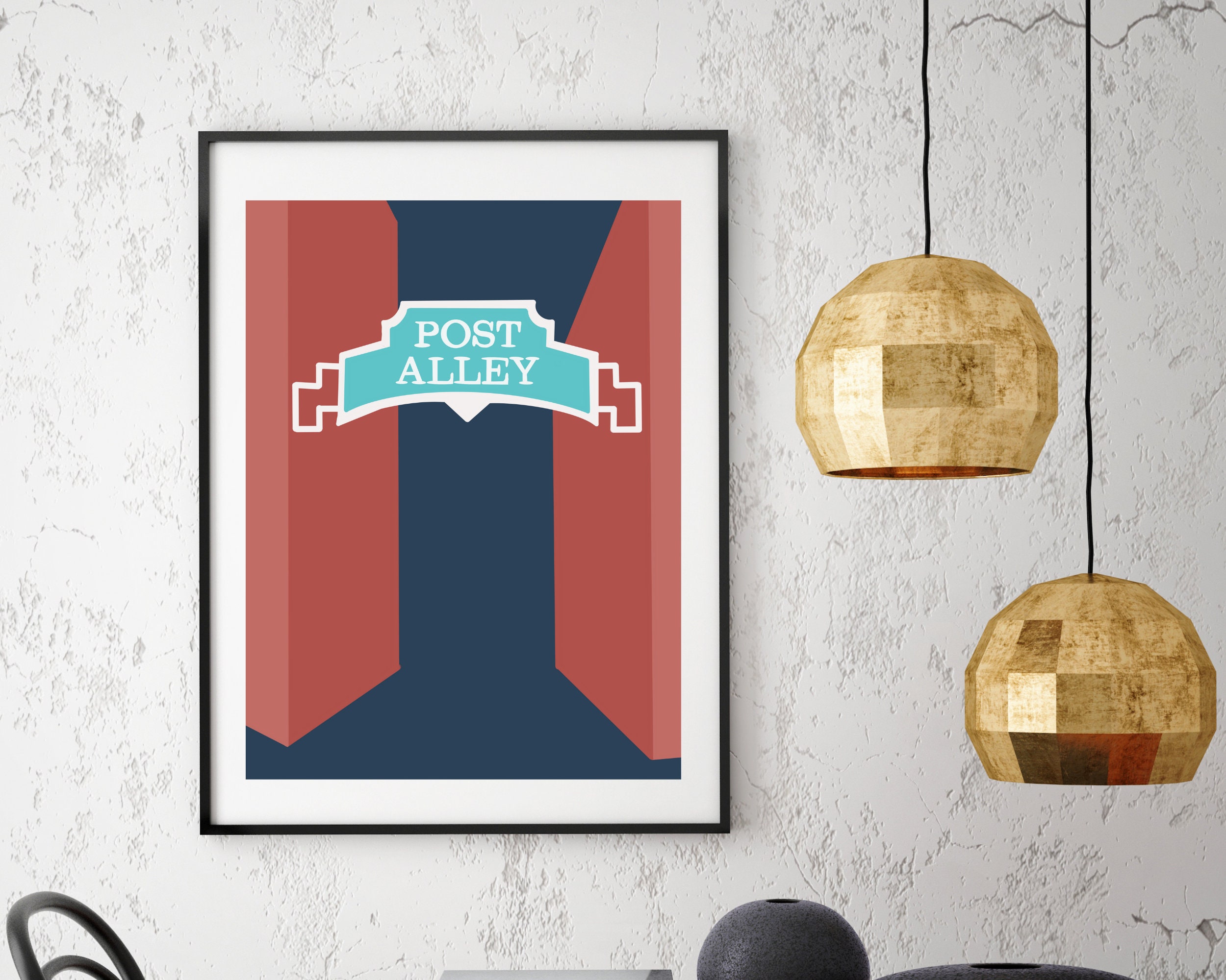 Post Alley Pike Place Market Downtown Seattle Washington Graphic Design ...