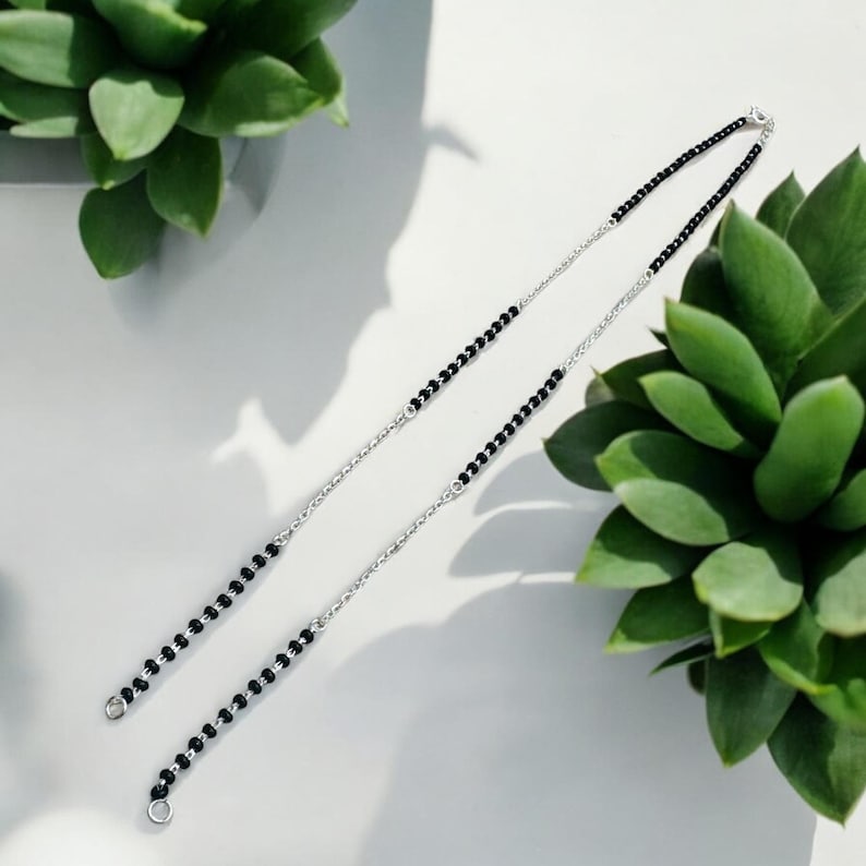 Authentic 925 Silver Mangalsutra Crafted by Professional Karigar - Etsy