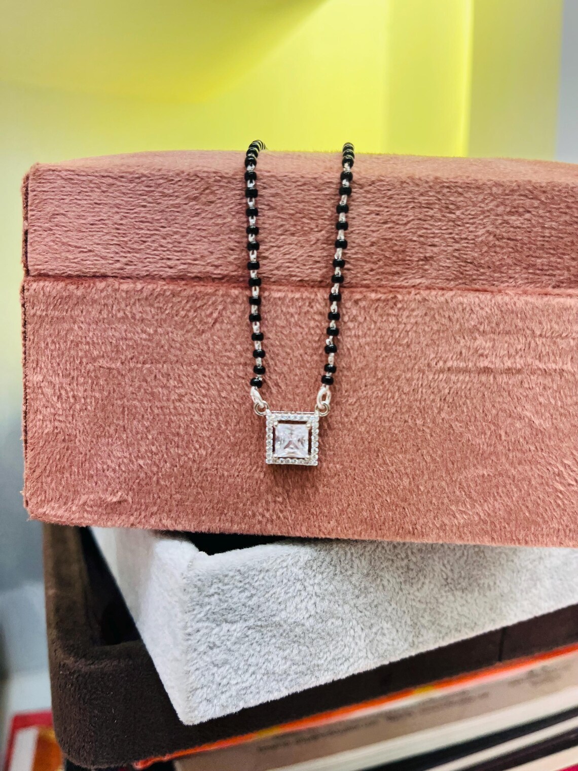 Authentic 925 Silver Mangalsutra Crafted by Professional Karigar - Etsy