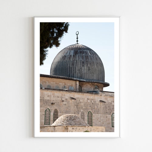 Masjid Al Aqsa Al-qibli Mosque Palestine Islamic Wall Art - Etsy