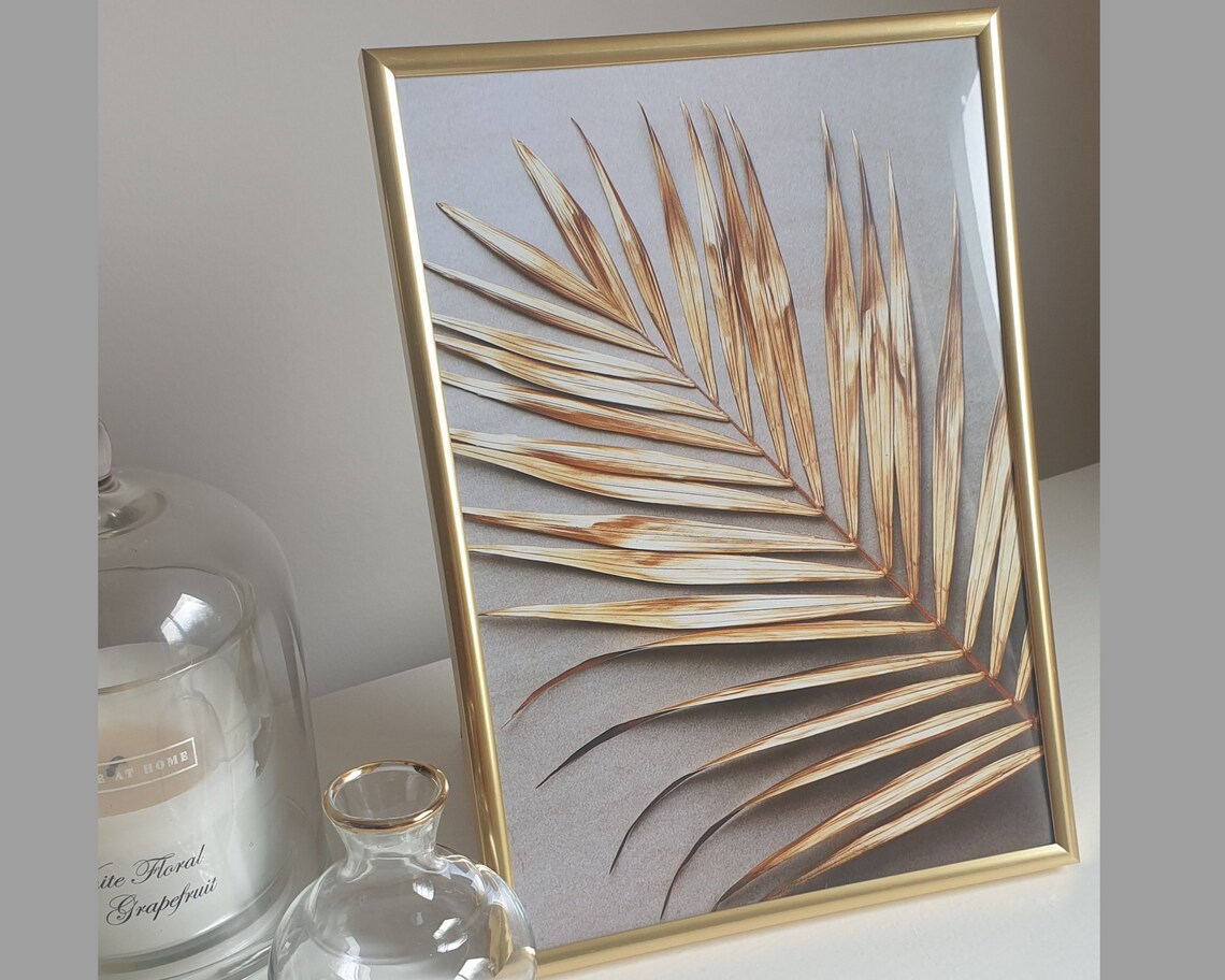 Slim Gold Frame A3/A4 Poster Picture Contemporary Thin Modern - Etsy UK