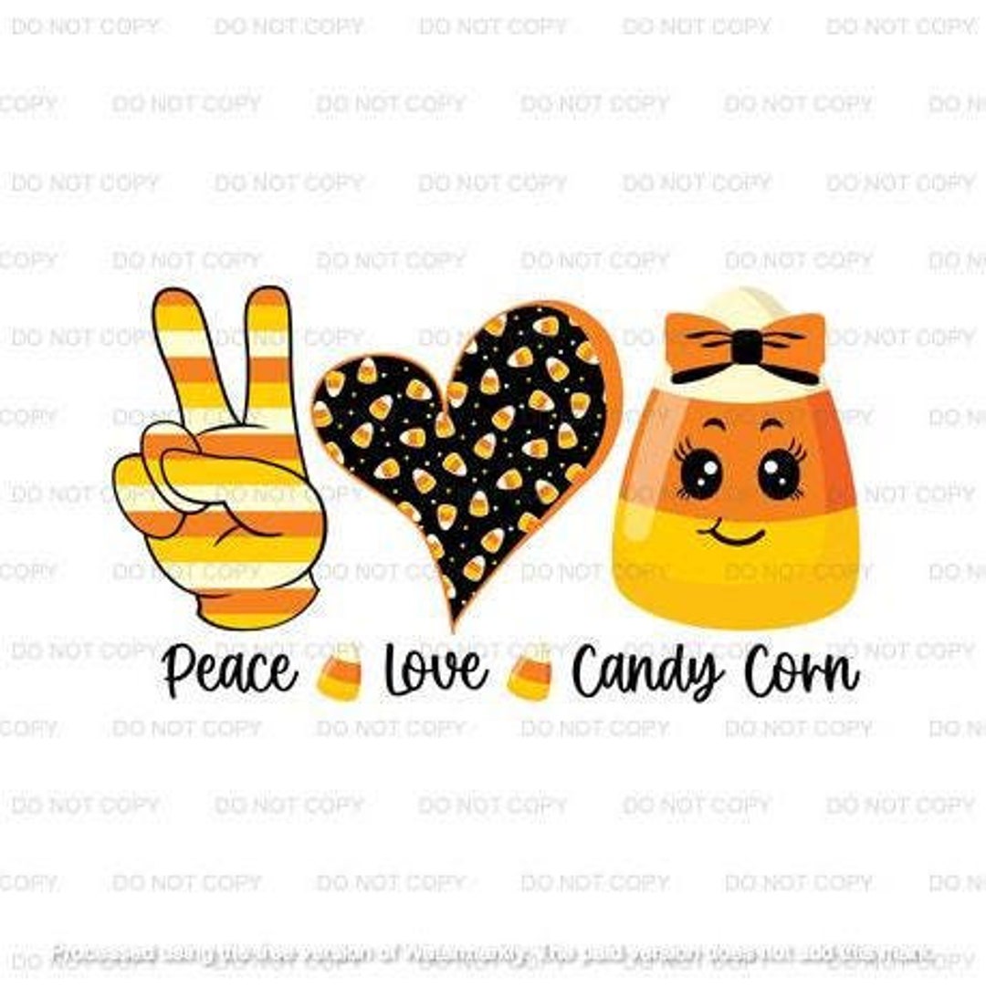 Peace Love Candy Corn, Candy Corn Girl, Candy Corn Girl Bow, Candy Corn ...