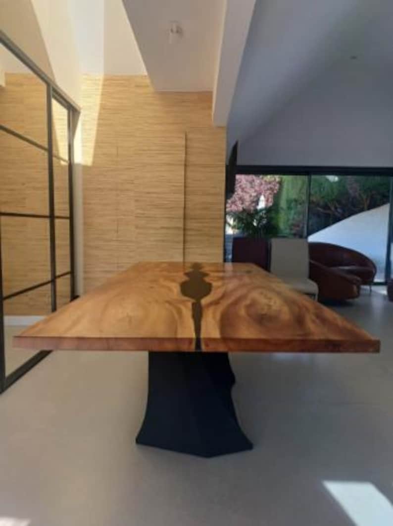 Luxury Bespoke Dining Table. Walnut, Oak, Elm, Monkey Pod (14-16 Seater ...