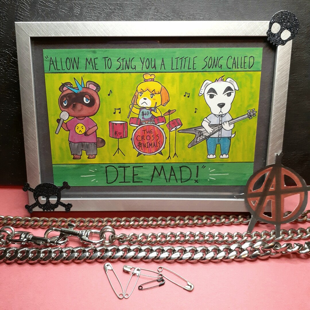 The Cross Animals Art Print - Etsy