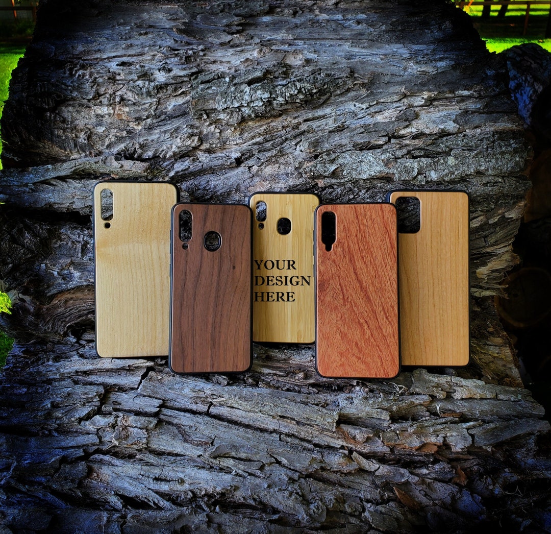 Custom Phone Case Logo Wood Phone Case Samsung Galaxy A40 A41 A42 A50 ...