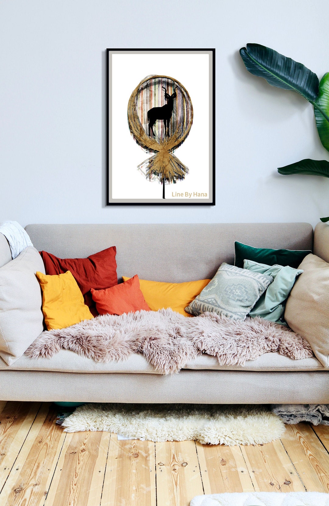 Kudu Art Print, Kudu Printable, Nursery Wall Art, Digital Download ...