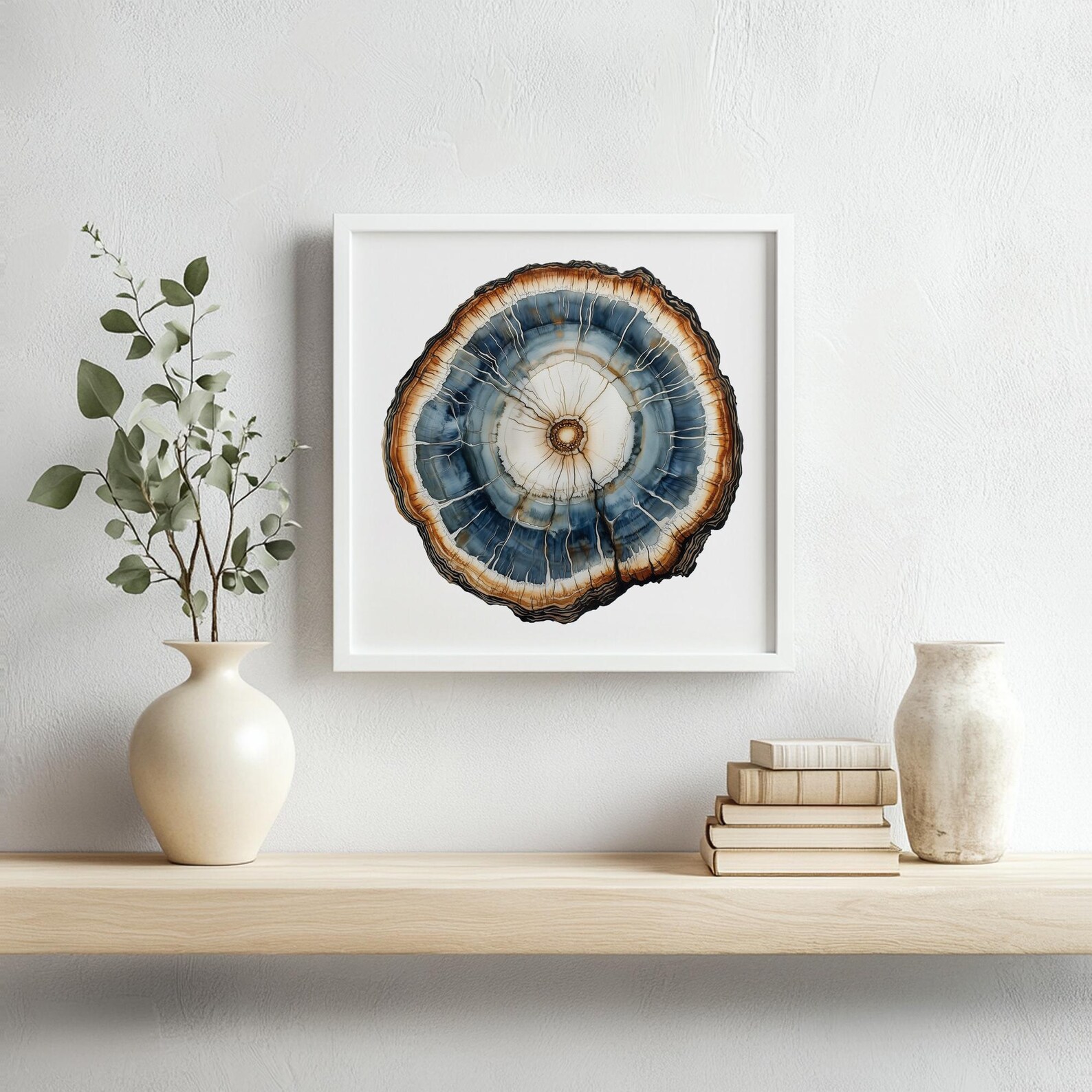 Tree Ring Art Print, Set of 4, Tree Ring Art, Tree Ring Print ...
