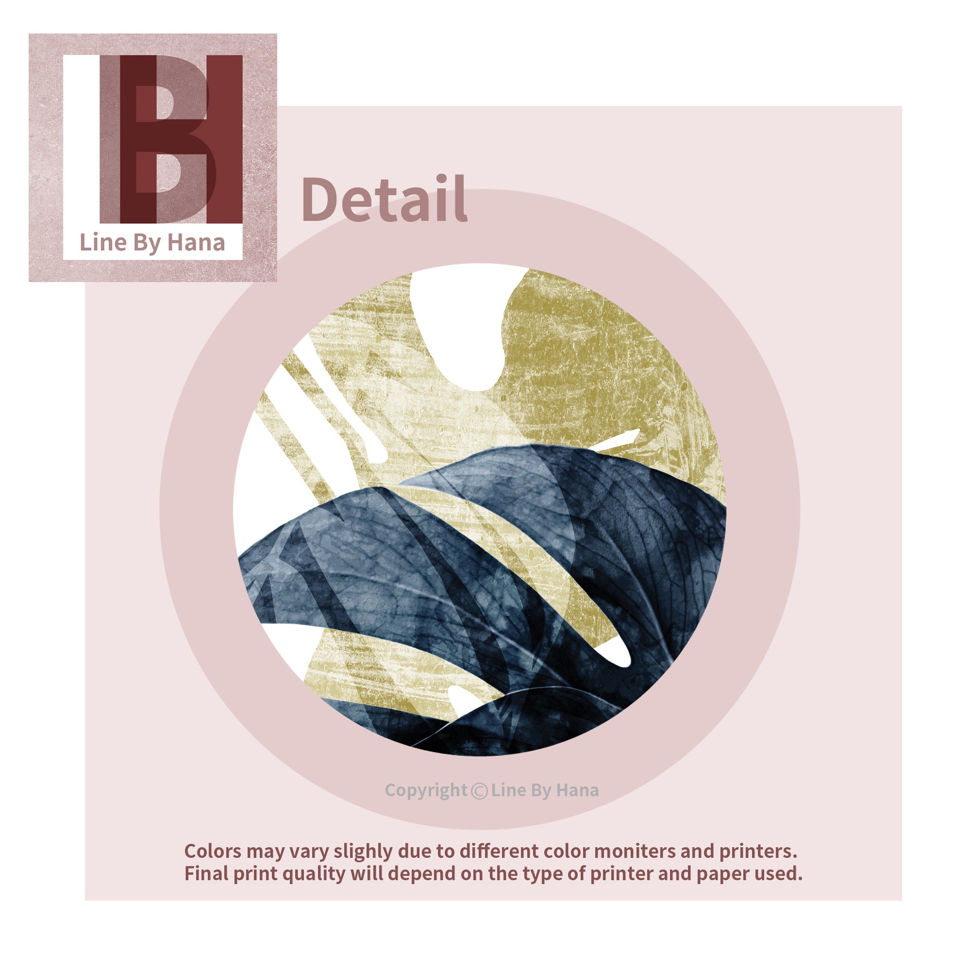 Botanical Print, Set of 2, Large Printable Art, Botanical Wall Art ...