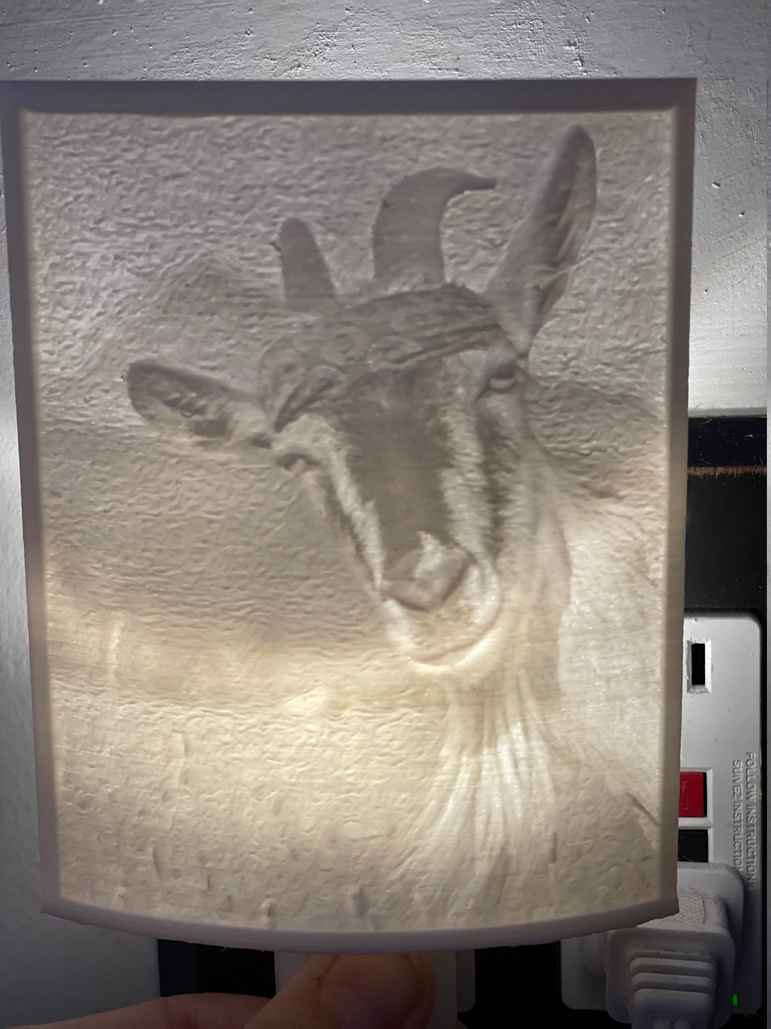 Billy Strings GOAT Nightlight Plugin - Etsy UK