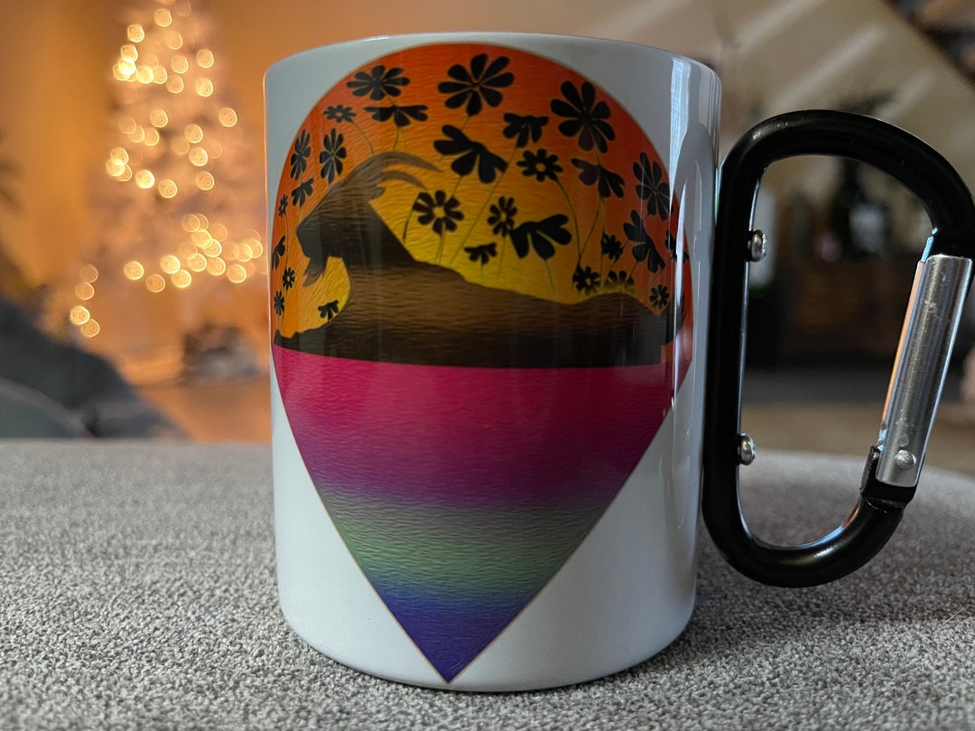 Billy Strings 33 and Goats Stainless Steel Mug With Carabiner Handle - Etsy