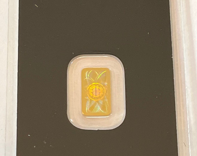 1-gram 24k GOLD Ingot - Swiss Gold Argor-heraeus Kinebar - Etsy