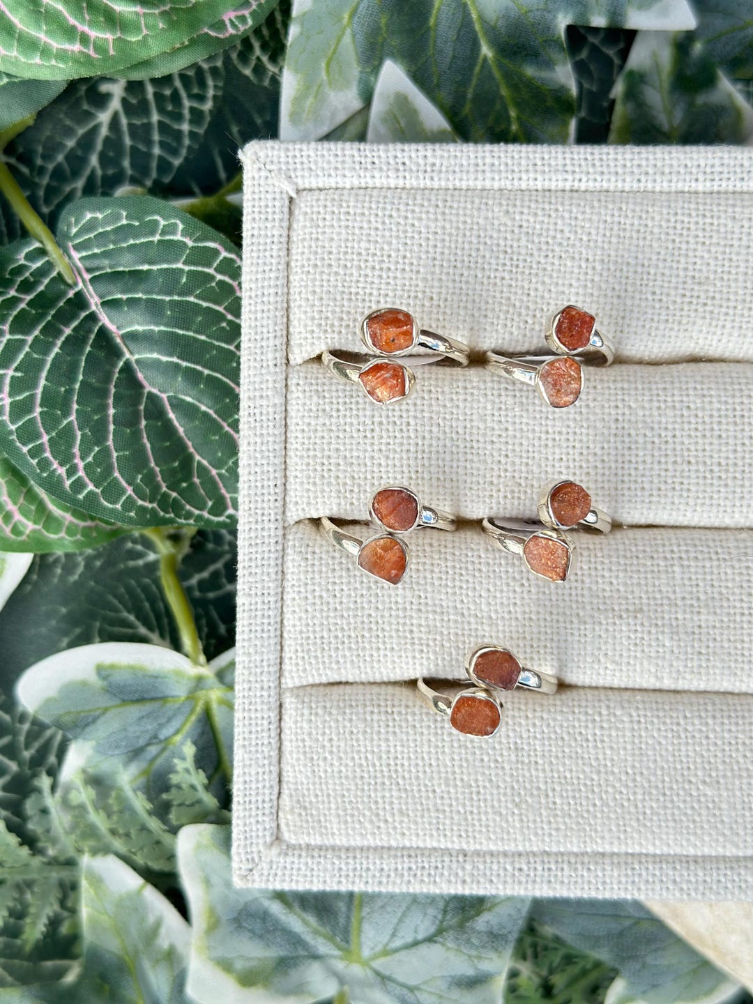 NEW || Sunstone Ring || Various Sizes - Etsy