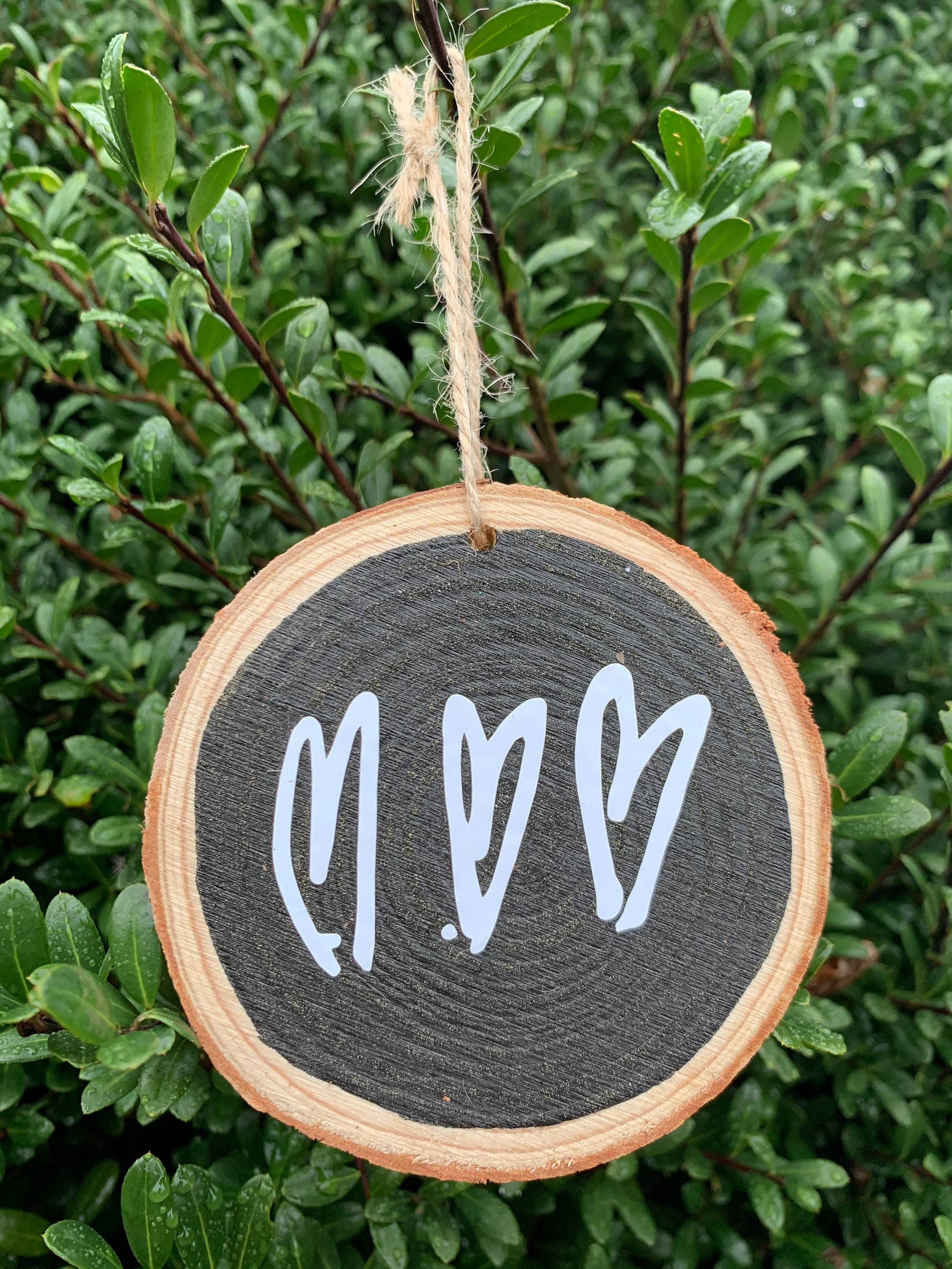Three Crooked Hearts Pearl Jam Wood Ornament - Etsy