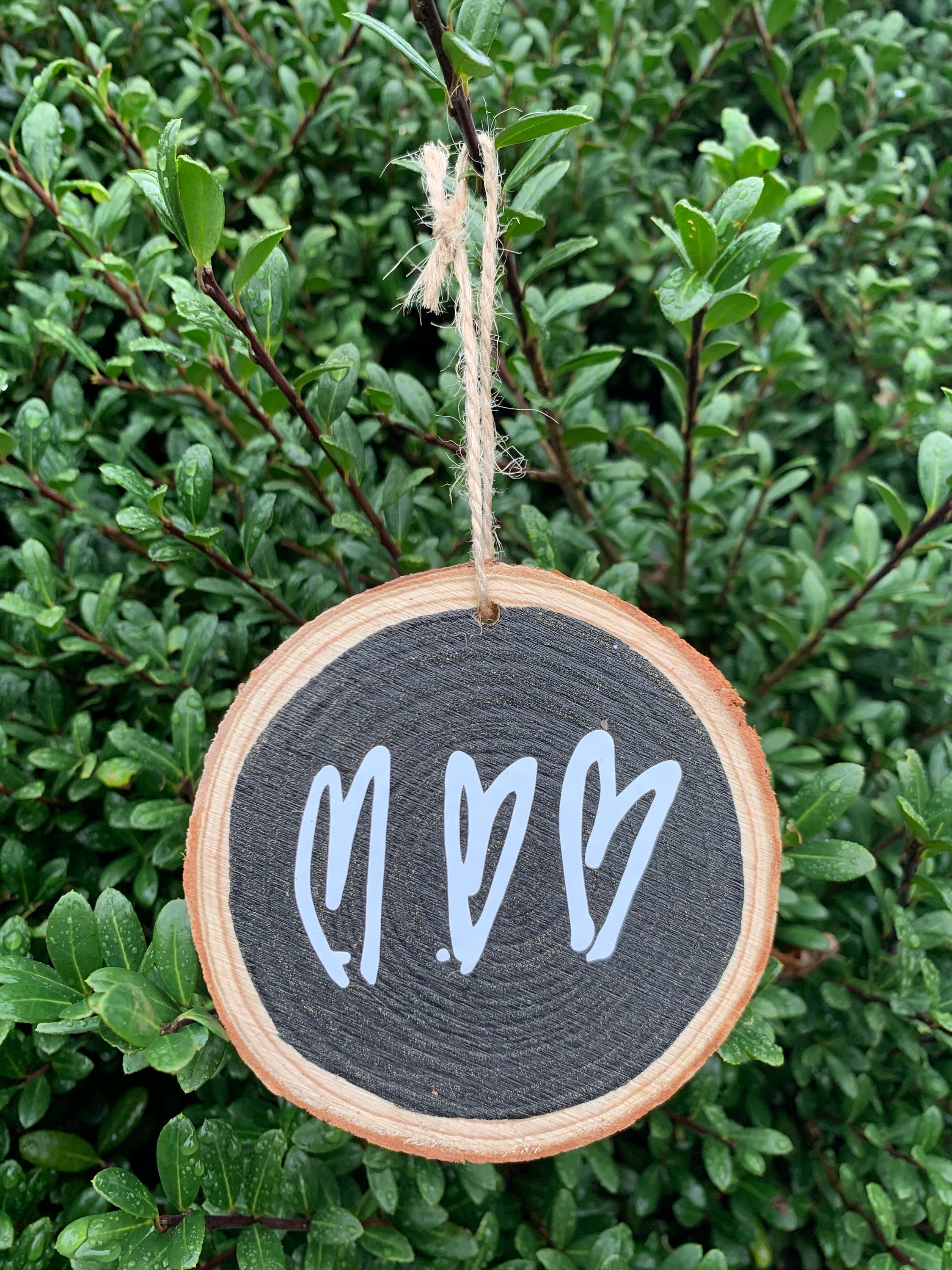 Three Crooked Hearts Pearl Jam Wood Ornament - Etsy