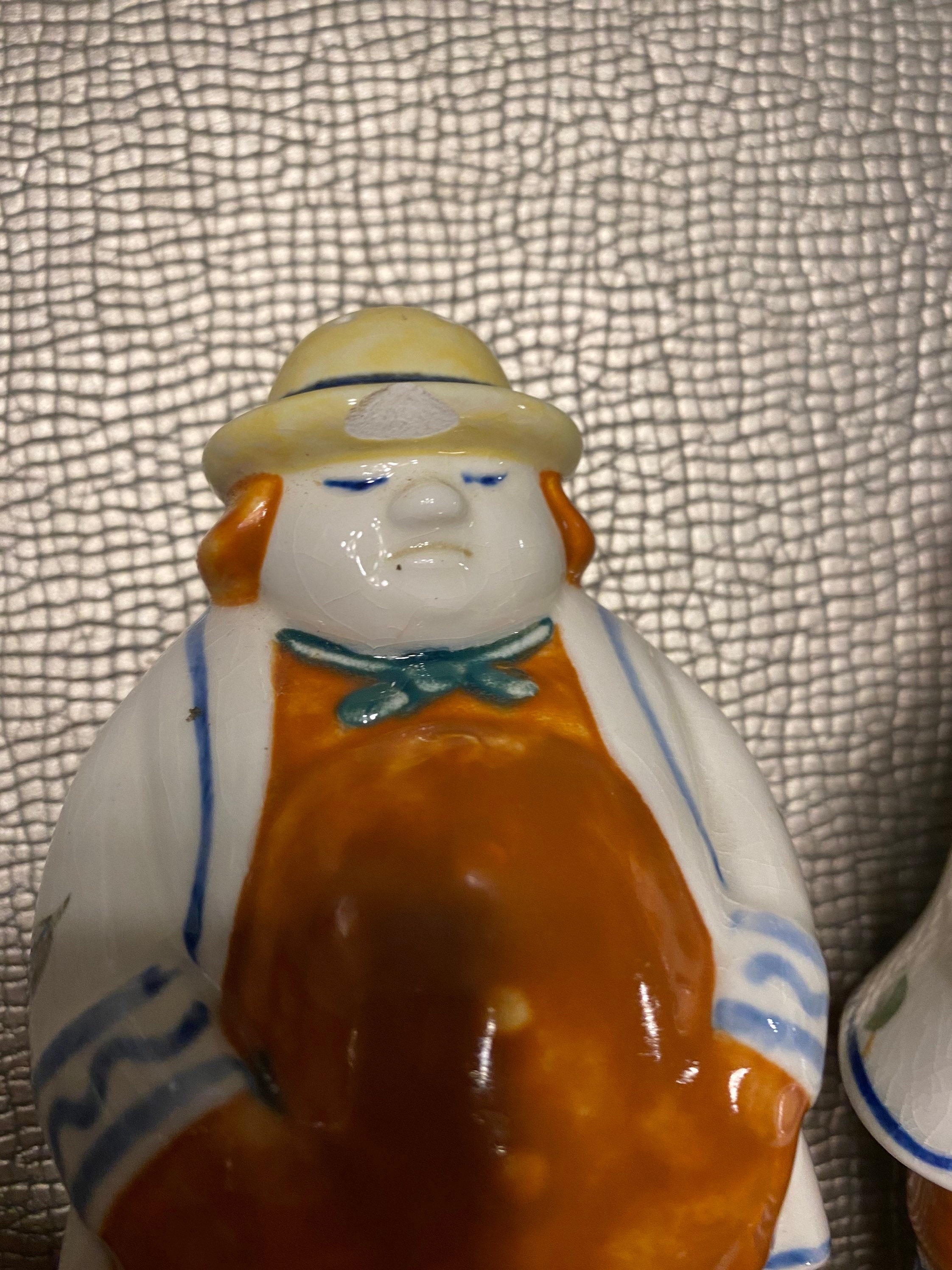 Vintage Lille Claus & Store Claus Denmark SALT and PEPPER SHAKERS Flaw - Etsy