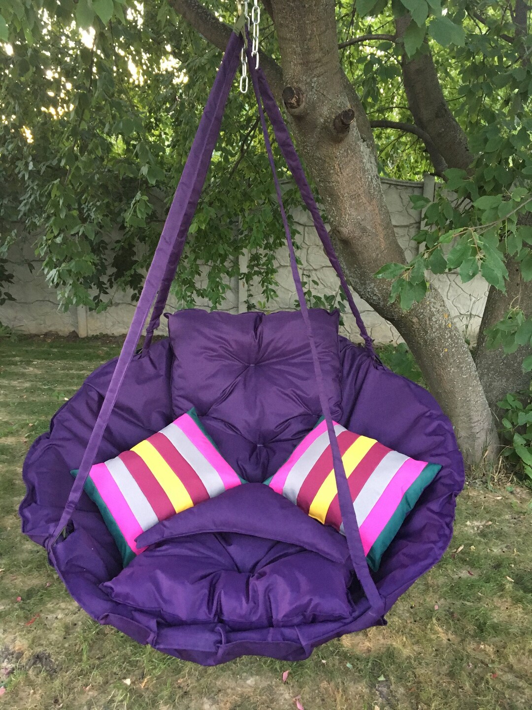 Hanging Comfortable Rocking Chair Children Adults Garden Furniture ...