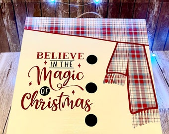 Elf Meter Wooden Sign Engraved Christmas Sign Magic Elf Elf Behavior ...