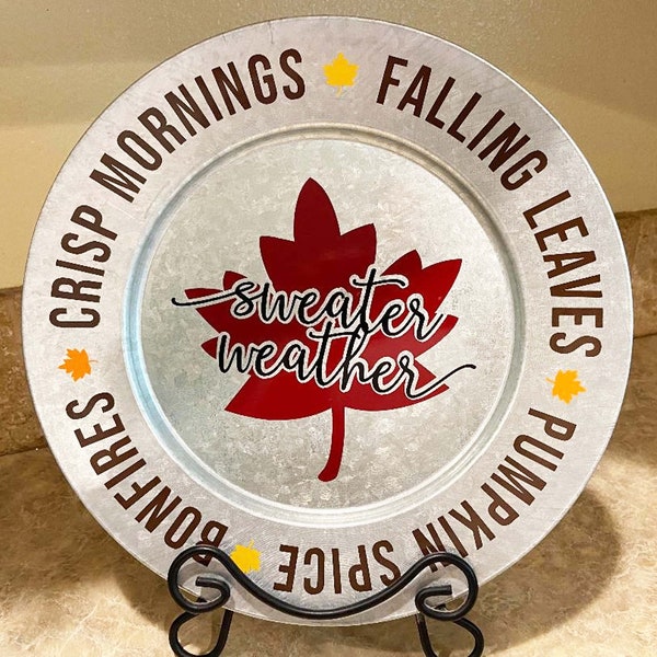 Fall Plates - Etsy