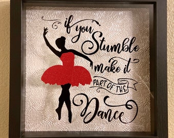 Ballerina Shadow Box - Etsy