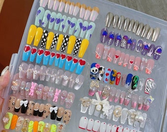 Press on Nail Box | Etsy