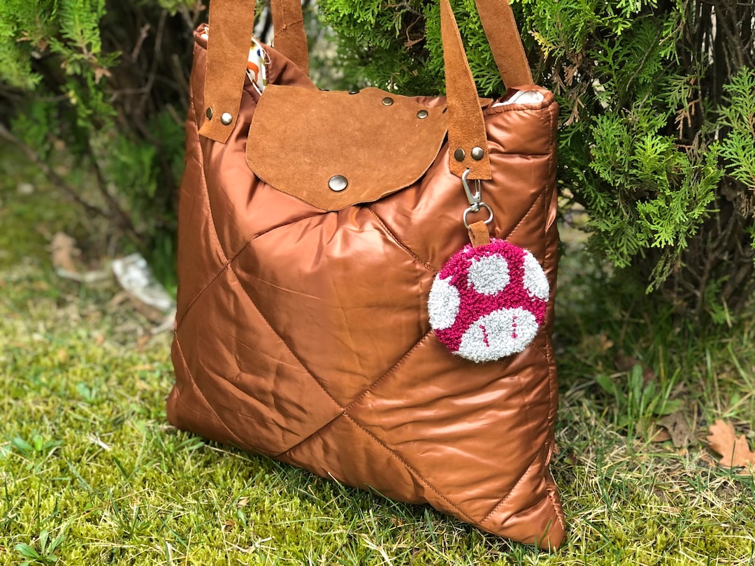 Large Quilted Puffy Bag / Puffer Tote Bag / Large Capacity Nylon Bag ...