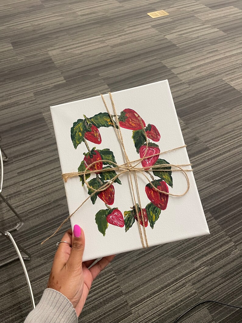 Custom Fruit Letters - Etsy