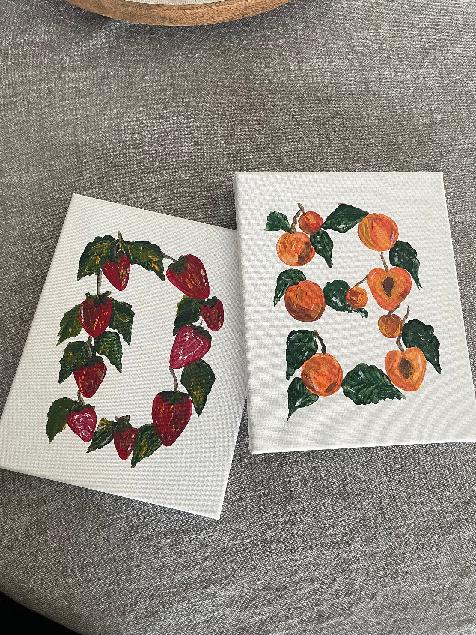 Custom Fruit Letters - Etsy