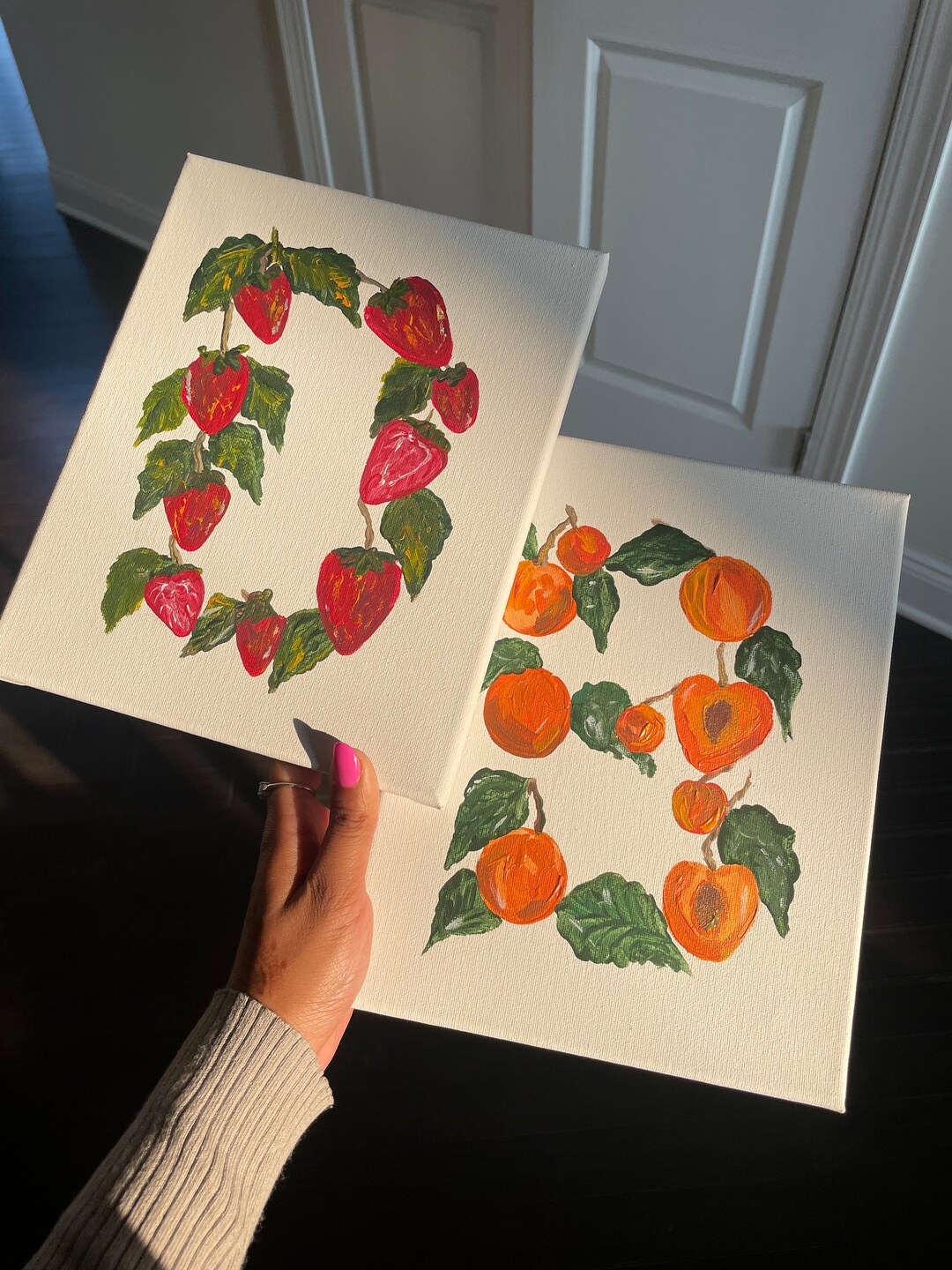 Custom Fruit Letters - Etsy