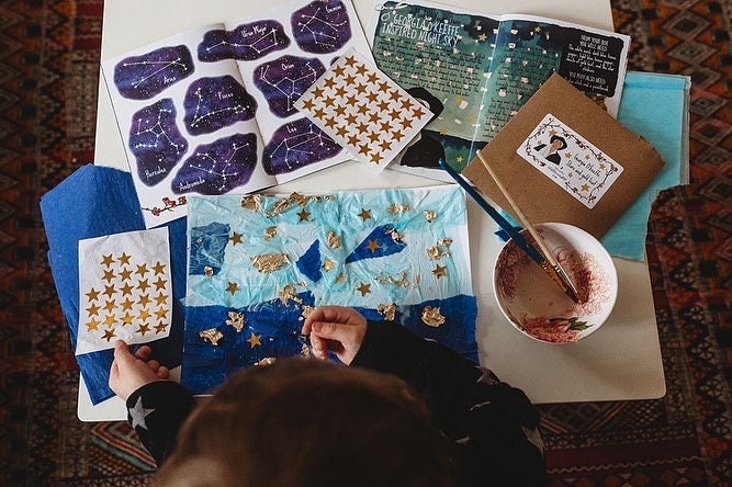 Night Sky Download, Moon Phases, Constellations Unit Study, Charlotte ...