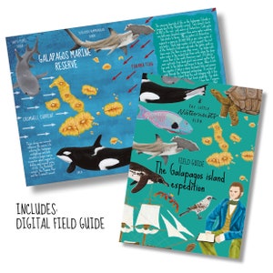 Complete Galapagos Study Unit, Homeschool Bundle, Kids Nature Kit ...