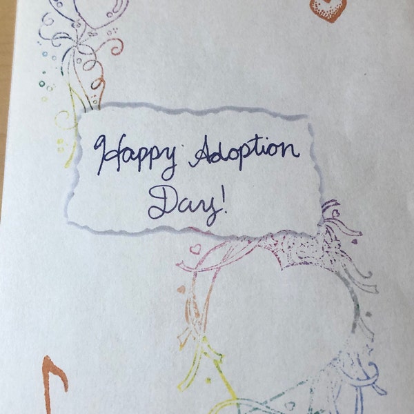 Happy Adoption Day Greeting Cards - Etsy