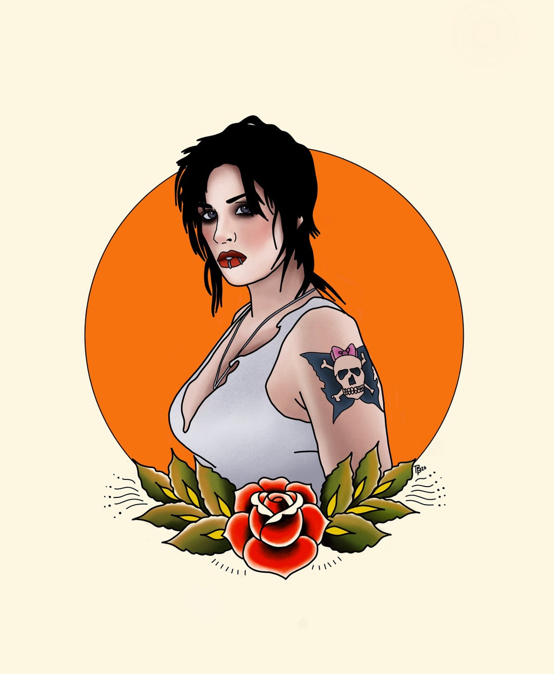 The Distillers Brody Dalle Punk Chick Art Print - Etsy