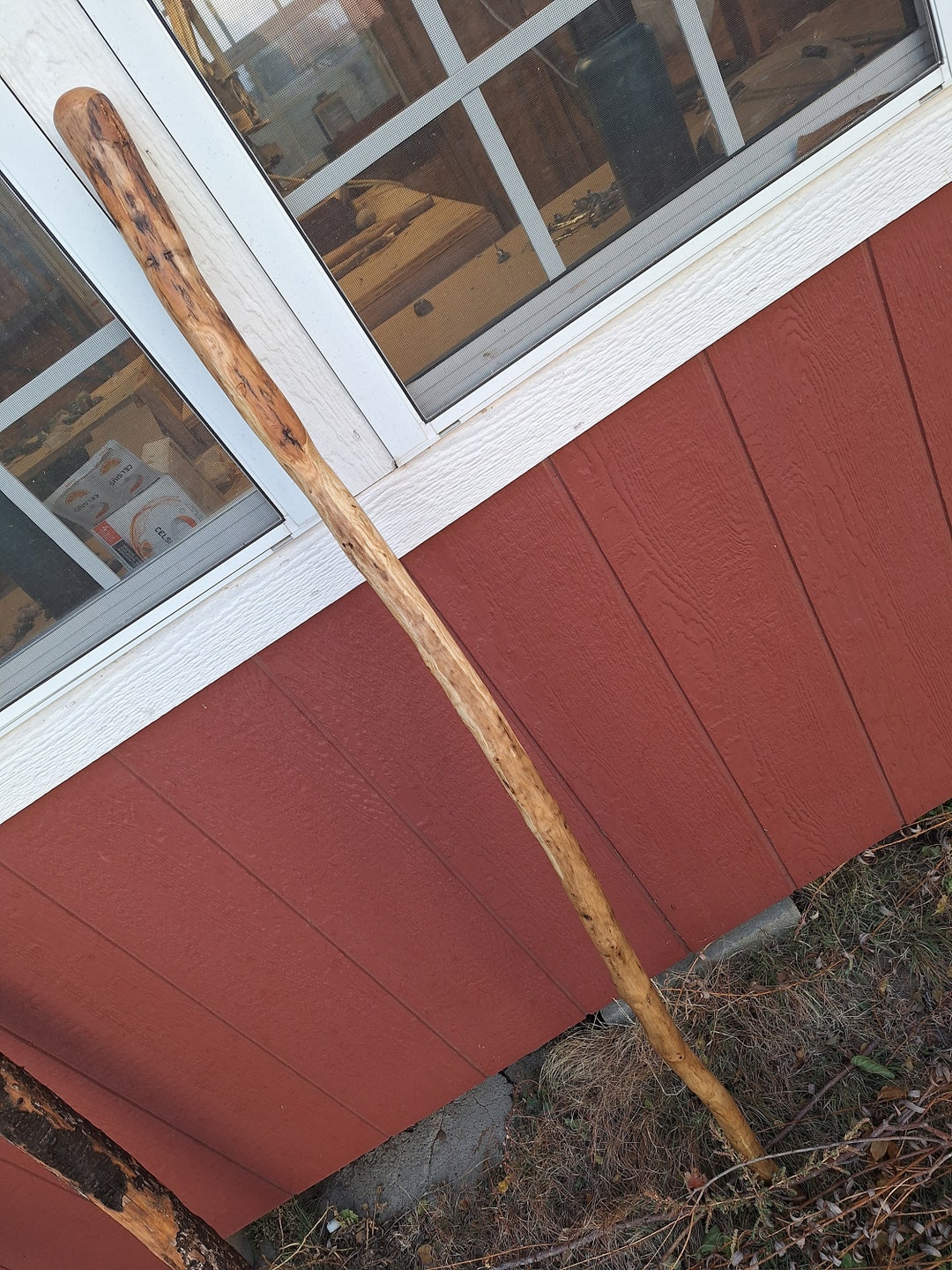 Exquisite Bark on Spalted Ash Walking Staff Wizard Staff - Etsy