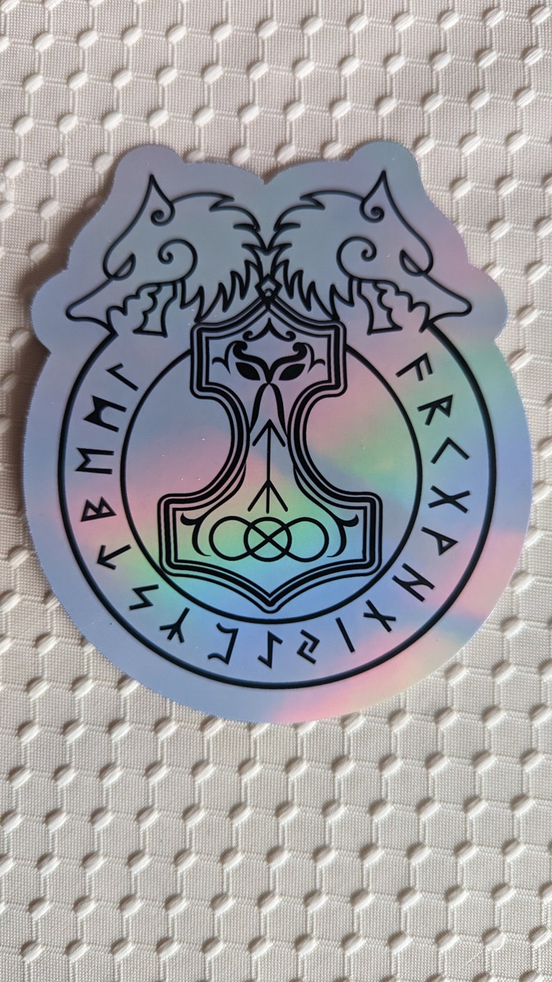 Nordic Viking Sticker Pack 1 Rise & Reign Freya Fenrir - Etsy