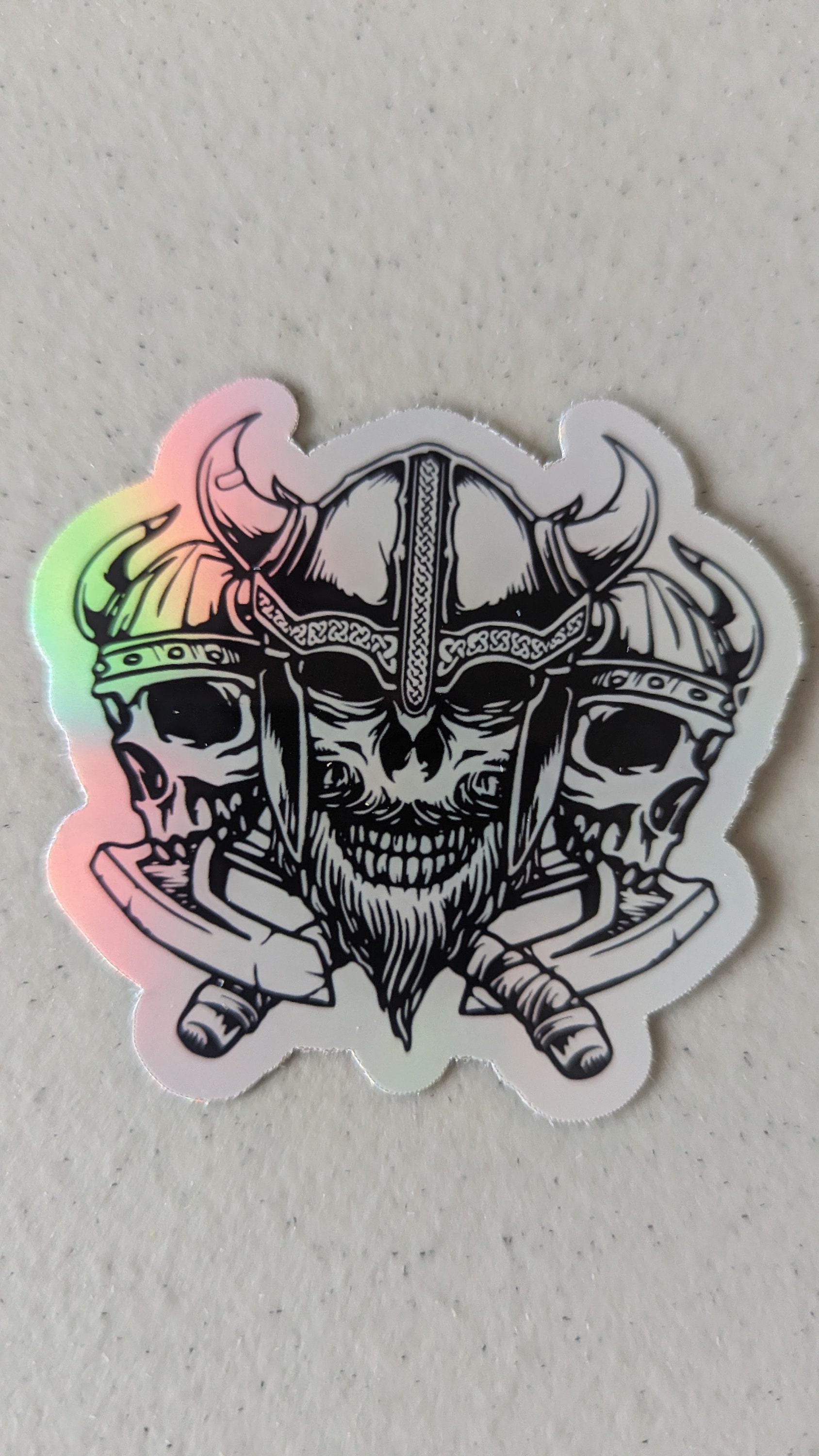Norse Viking Sticker Pack: Skull Warriors, Valkyrie, Mjolnir - Etsy