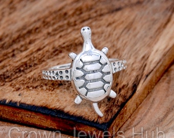 Tortoise Lucky Ring - Etsy