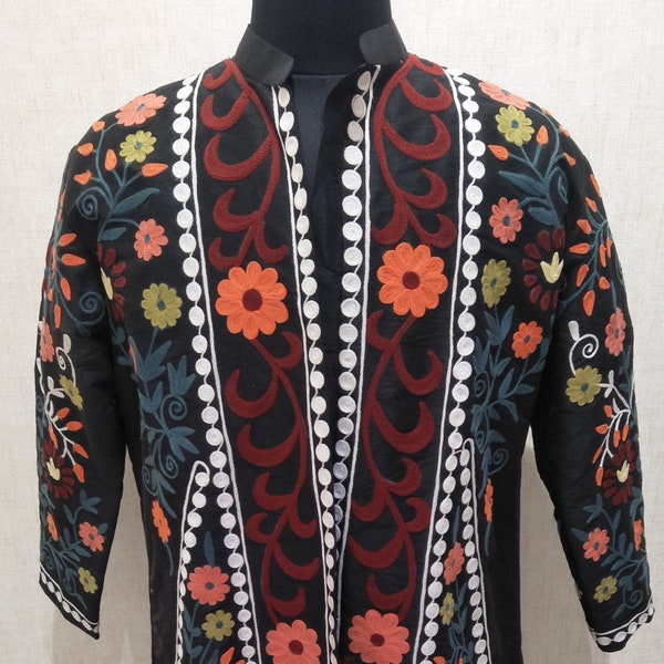 Embroidered Coat - Etsy