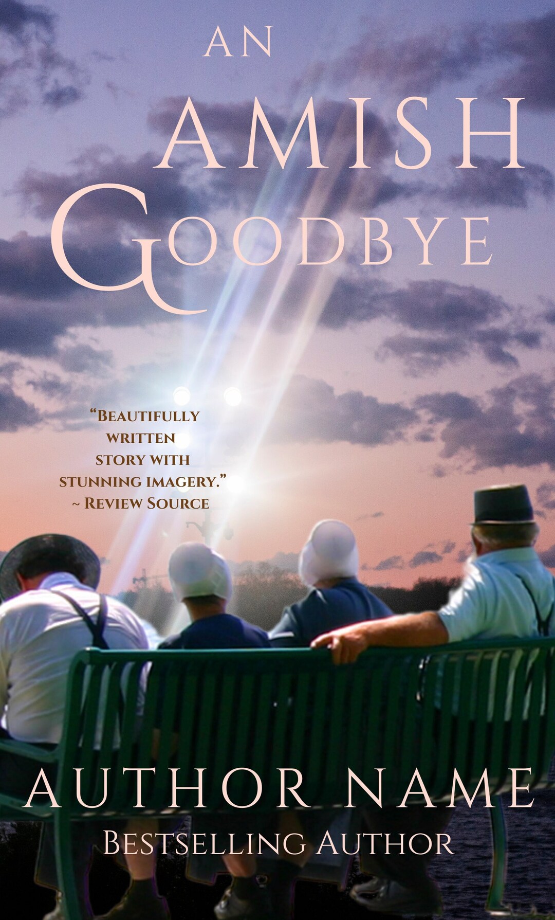 Premade Amish Book Cover - Etsy